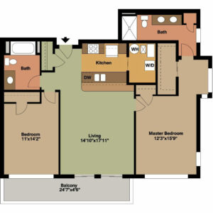 Floor Plan Style V - Jackson Square